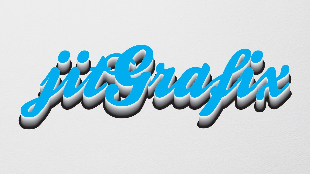 3D Text Effect In CorelDraw Tutorial Youtube | Decorate Your Special ...
