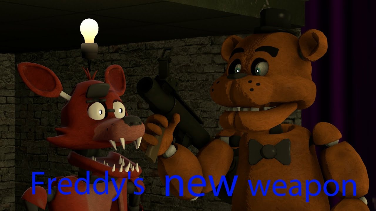 (SFM-FNAF) Freddy's new weapon - YouTube