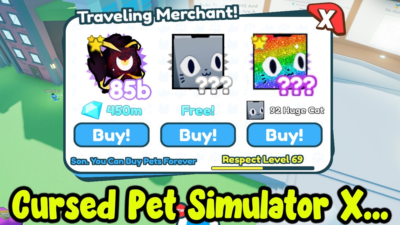 Most CURSED server in Pet Simulator X! *WORLDWIDE* - YouTube