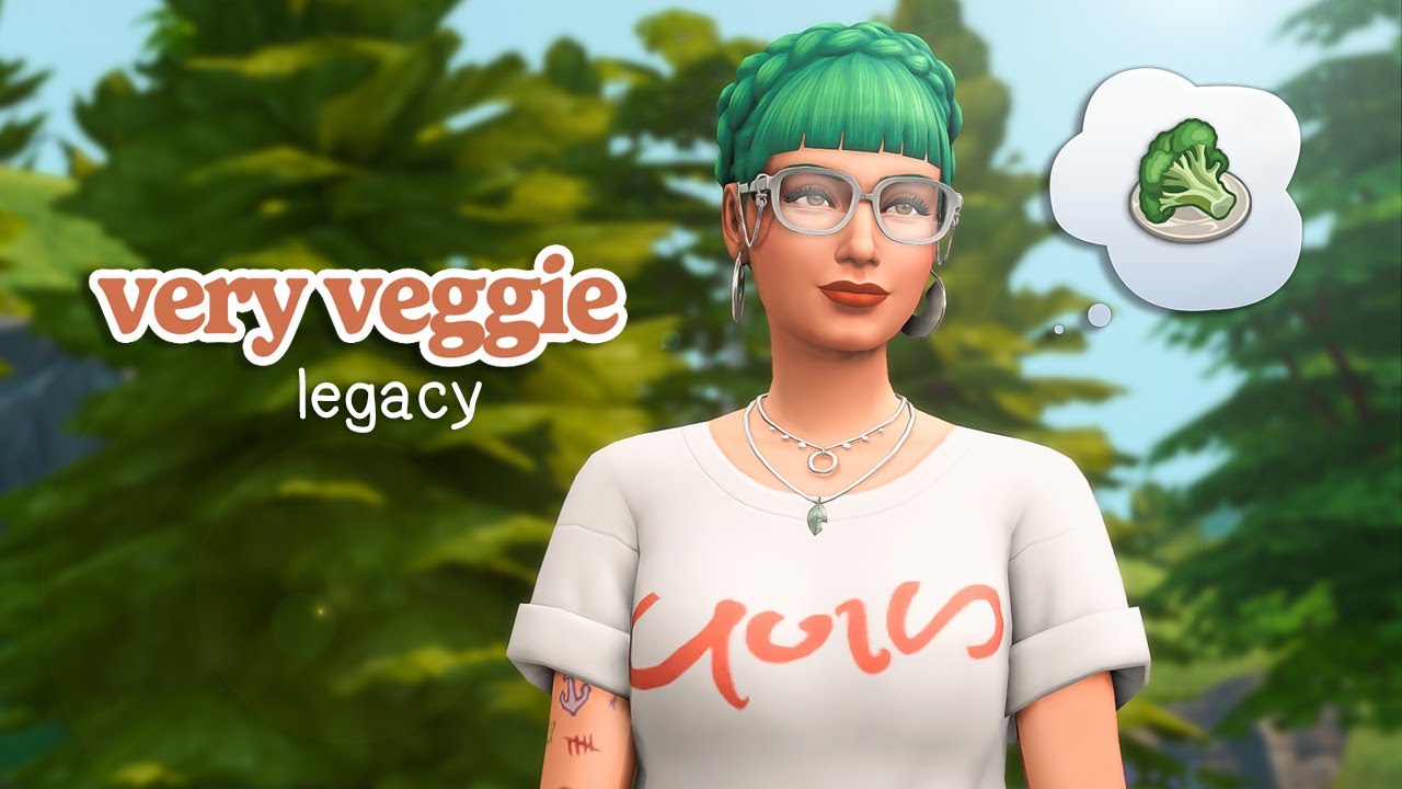 I started the Very Veggie Legacy Challenge by Lilsimsie 🥦 Ep. 1 - YouTube
