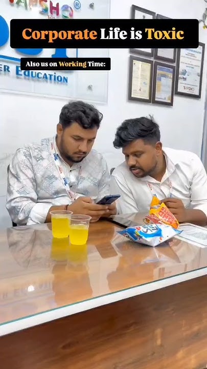 Aaj toh thak gaye😂#explore #shorts #comedy #funny #fun #officefun #corporatelife #memes #idst # ...