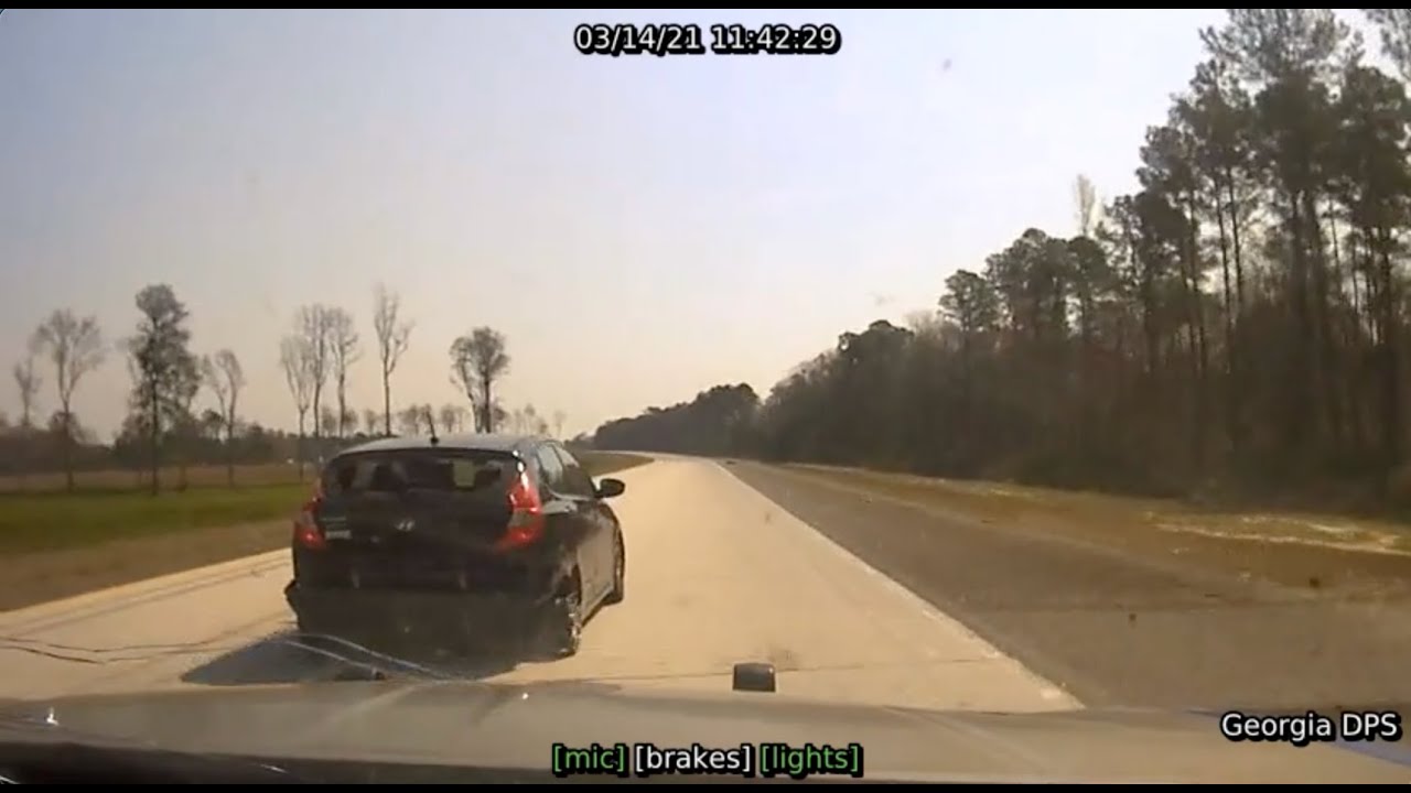 Georgia Trooper Has Rolling Gun Fight with Kidnapper During High Speed ...