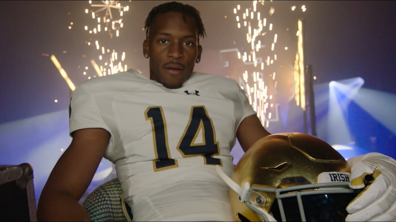 Wide Receiver Braylon James Signs with Notre Dame | NSD 2023 | Notre ...