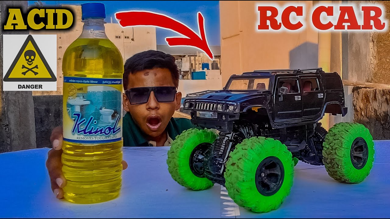 Acid VS Remote Control CAR Most Dangerous Experiment in this World ...
