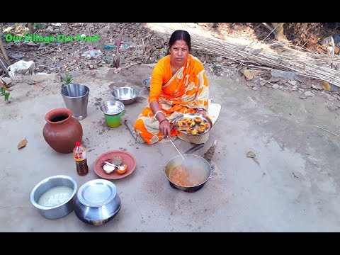 Village Best Lunch Recipe Mrigal Carp Fish Curry & Rice | Village Style ...