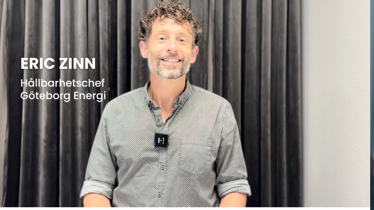 Eric Zinn, hållbarhetschef Göteborg Energi - YouTube
