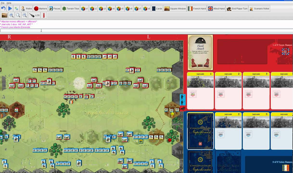 Command and Colors Napoleonics GMT Demo Part 3 - YouTube