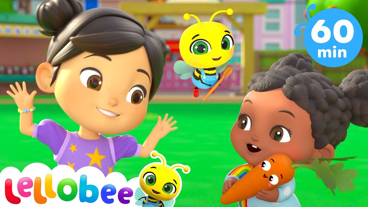The Smile Song 😁 | Lellobee City Farm Magic Stories and Adventures for ...