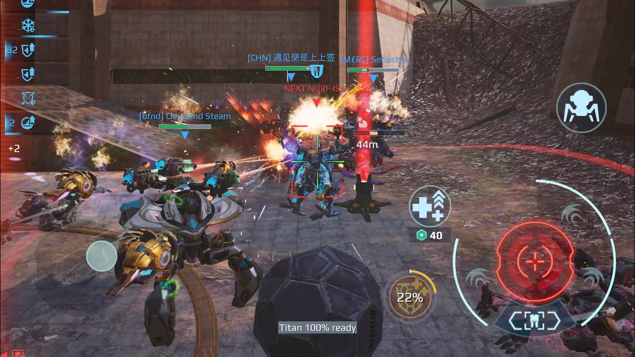 Beacon task got me rollin’ in the Factory — War Robots - YouTube