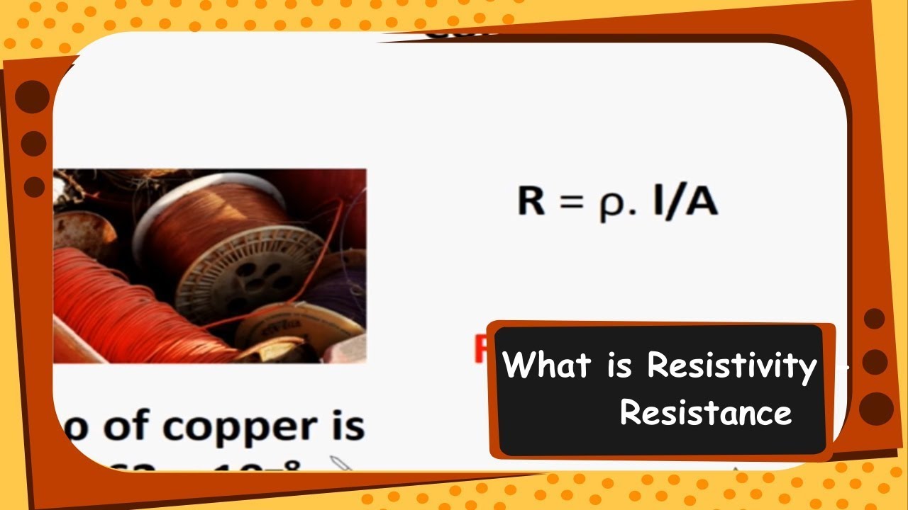 Physics - What is Resistivity - Electricity - Part 9 - English - YouTube
