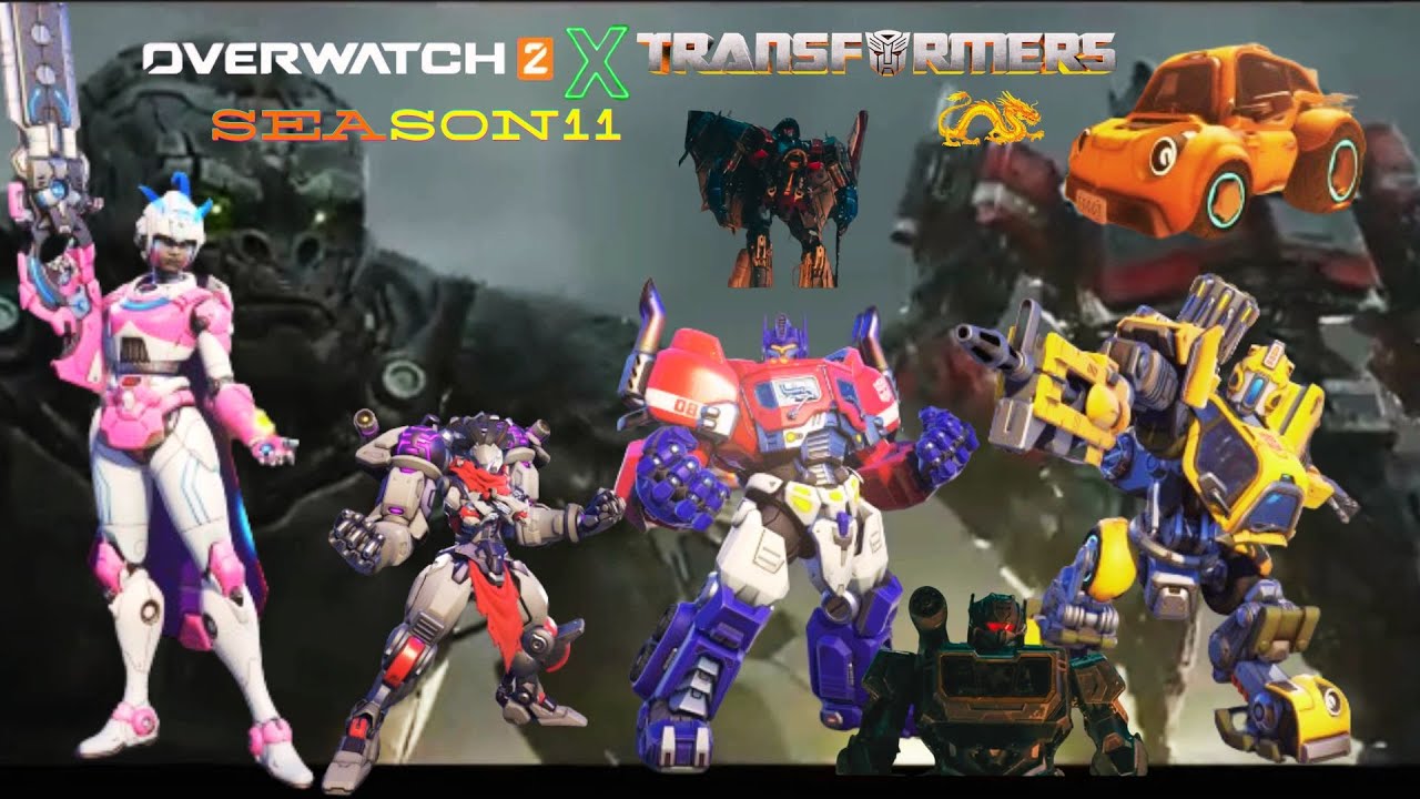 Overwatch 2 X Transformers season 11 #overwatch2 #speedm12 # ...
