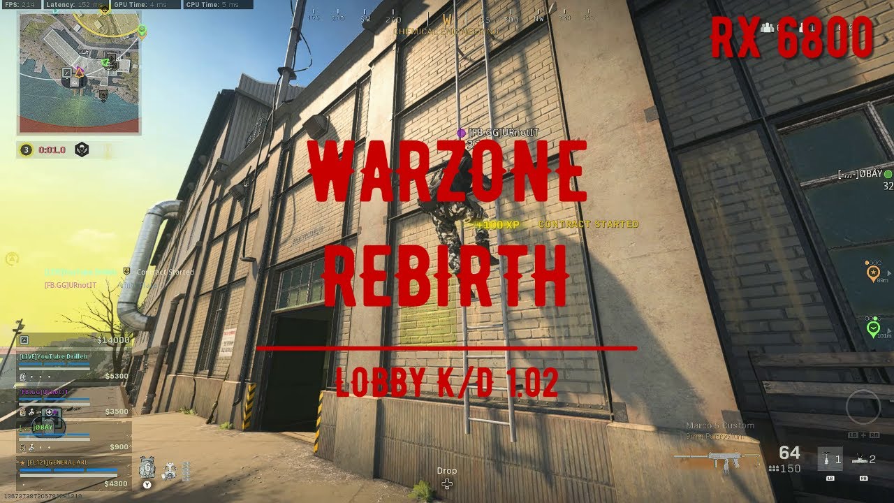 WARZONE REBIRTH GAMEPLAY and lets hope for a Rebirth map on Warzone 2 ...