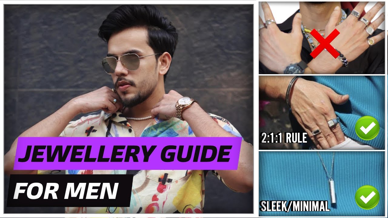 JEWELLERY GUIDE FOR MEN | HOW TO WEAR MEN'S JEWELLERY - YouTube