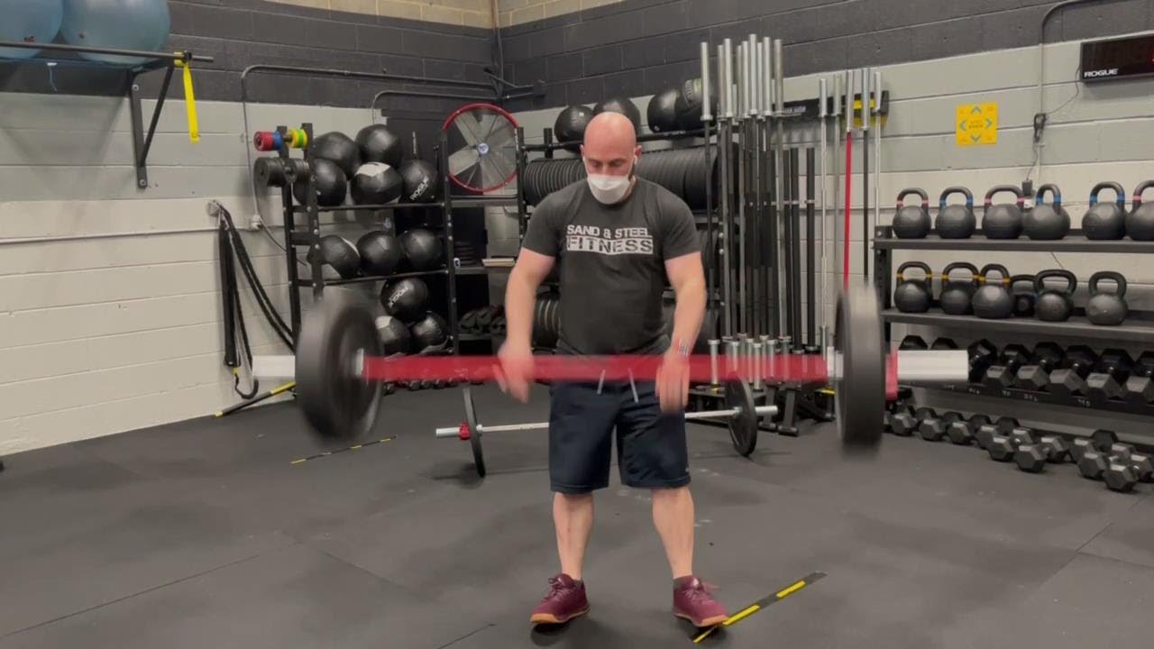 Slamming a Barbell - YouTube