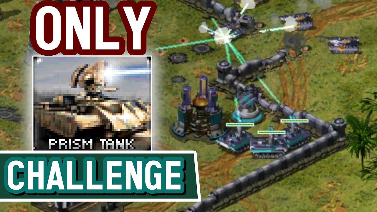 Prism Tanks: One Unit Challenge - Red Alert 2 - Challenge Video - YouTube