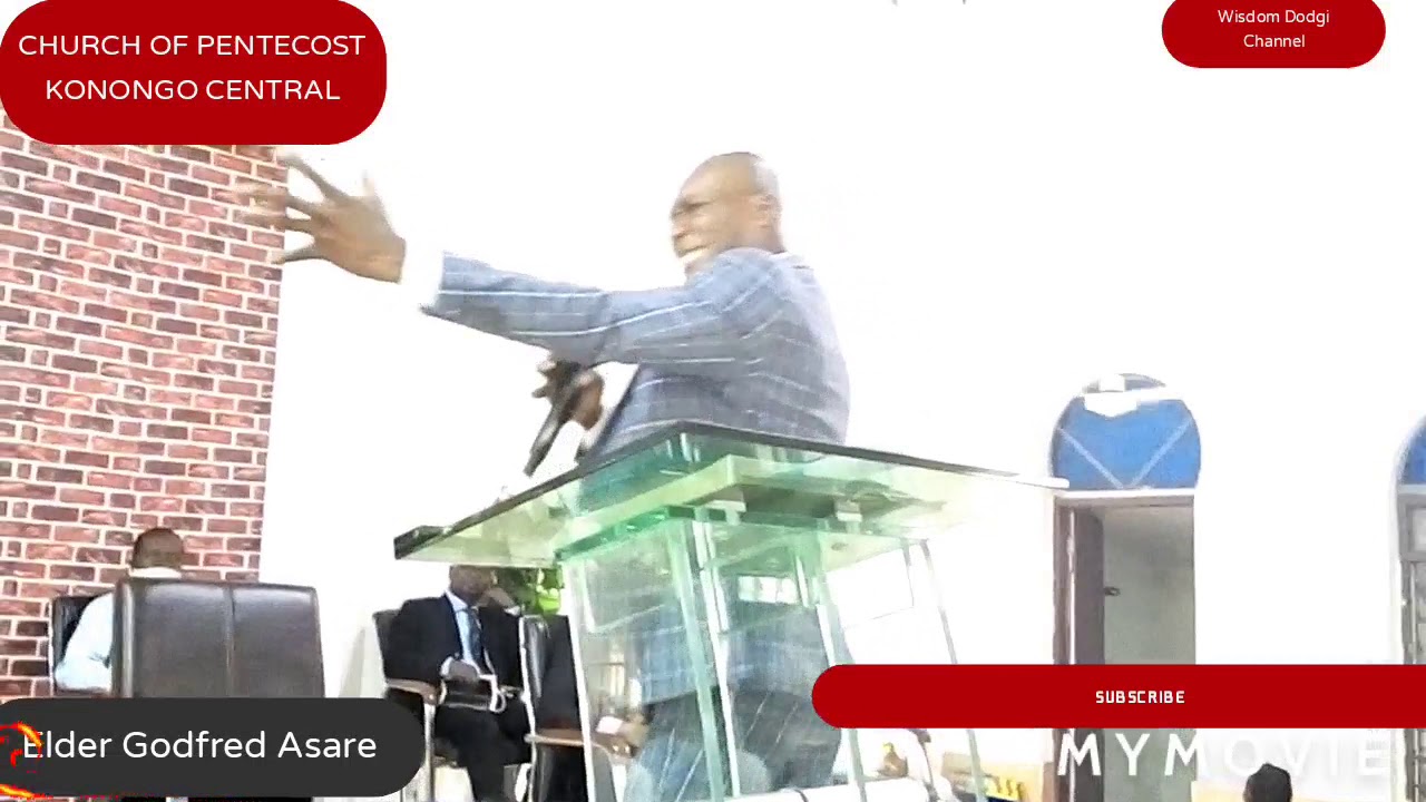 Elder Godfred Asare preaching - YouTube