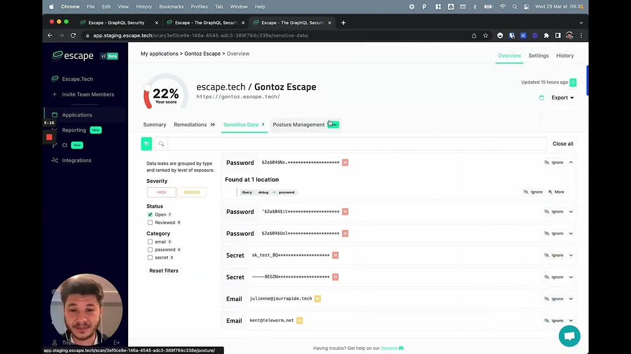 Escape GraphQL Security - Product Demo - YouTube
