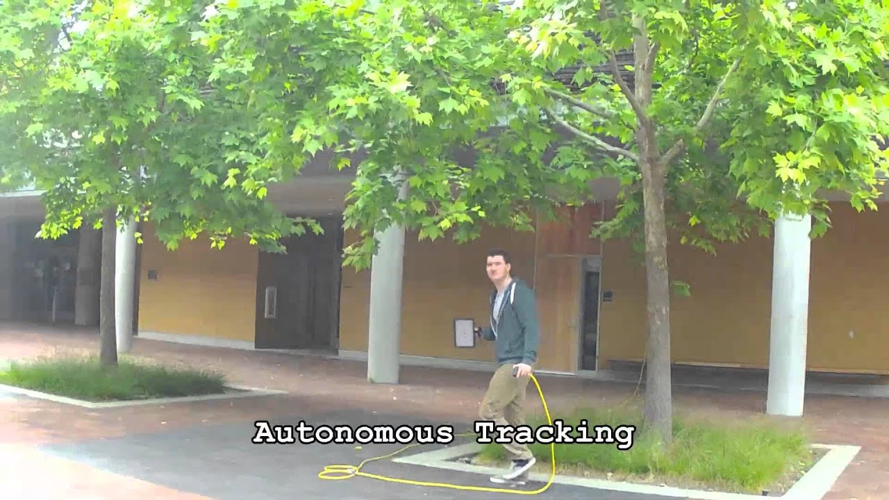 AeroBerry: Autonomous Tracking Quadcopter - YouTube