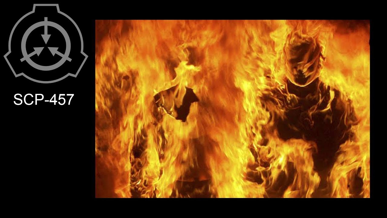 SCP-457 - Yanan Adam (Burning Man)! - YouTube