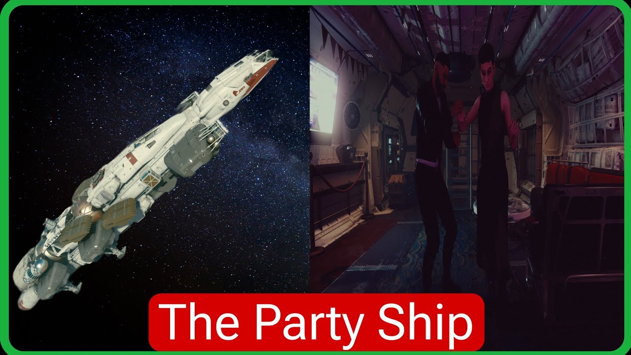 Starfield The Party Cruise Unique Ship Review - YouTube