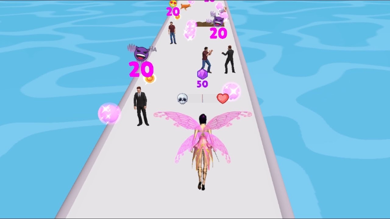 Fairy Runner 🦋 All Levels Gameplay Walkthroug Android iOS - YouTube