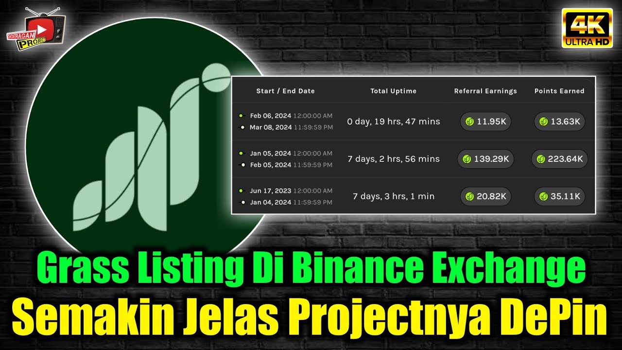 Grass Airdrop Update Akan Listing Di BINANCE Exchange, - YouTube
