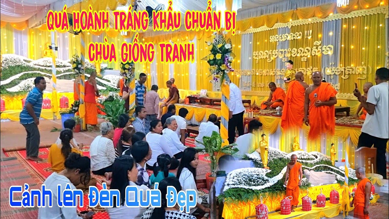 Lễ Kiết Giới Sây Ma Chùa Giống Tranh Quá Hoành Tráng khẩu Chuẩn Bị ...