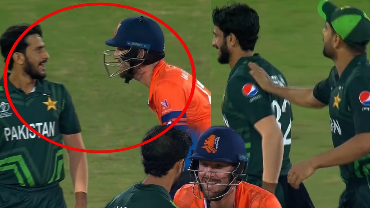 Huge Drama Hashan Ali started arguing with Netherlands 11No. Player ...