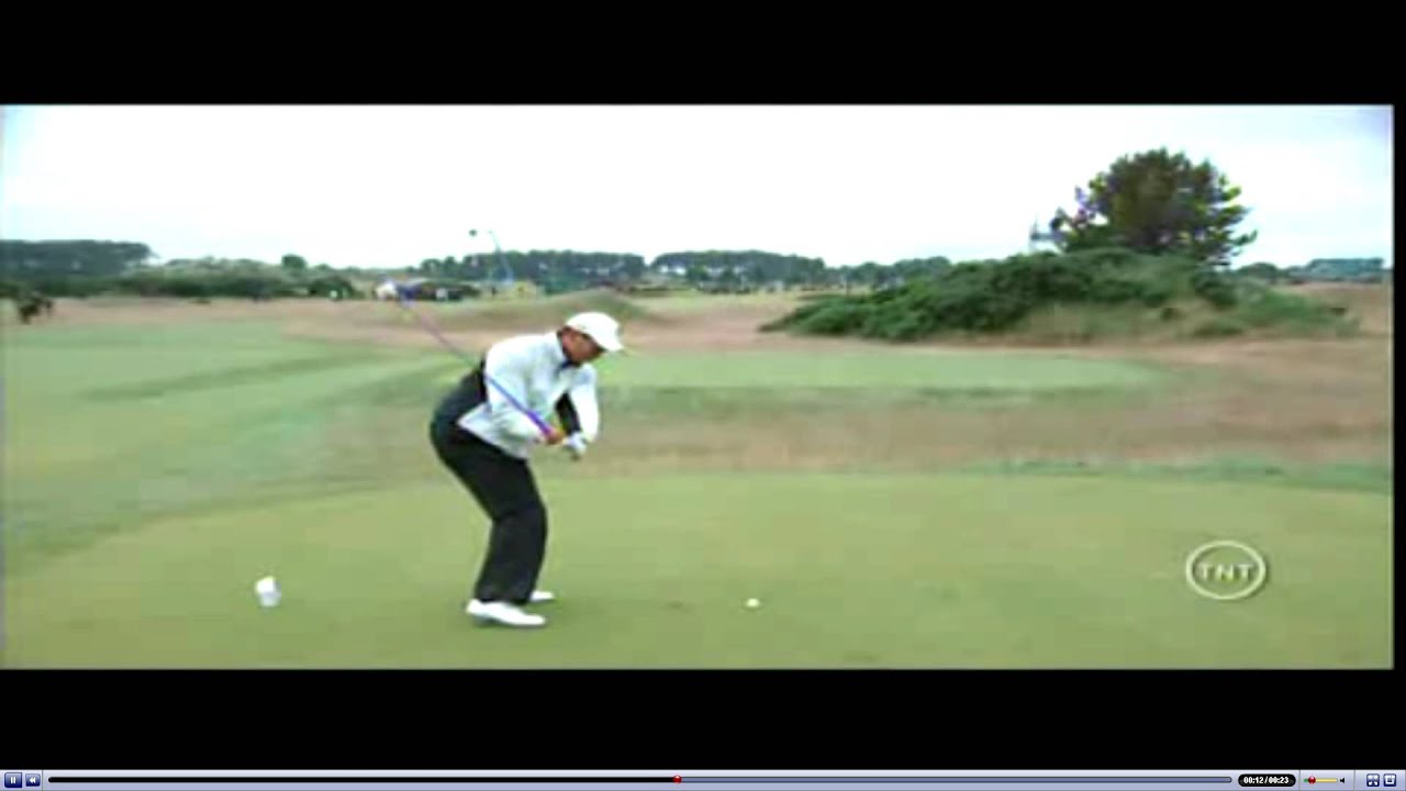 Tiger Woods Slow Motion Swing 2007 British Open Championship - YouTube
