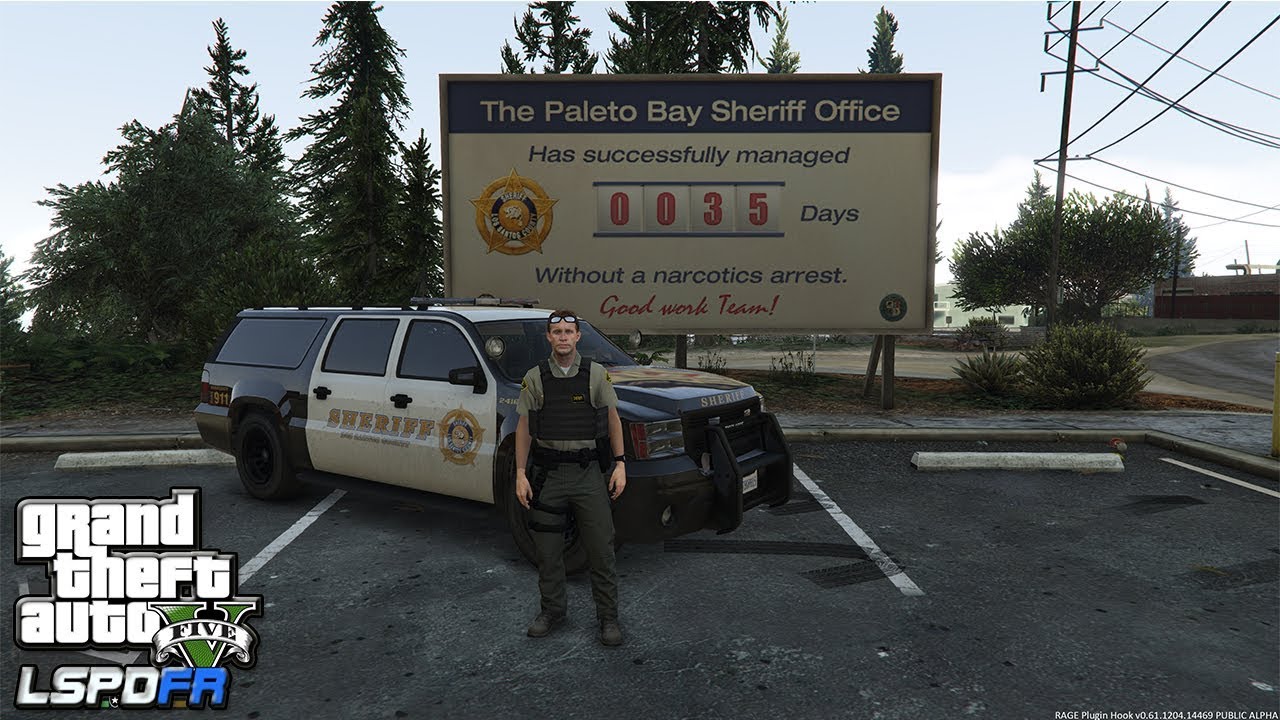 GTA 5 LSPDFR Mod (PC) - Let's Play – Day 6 - YouTube