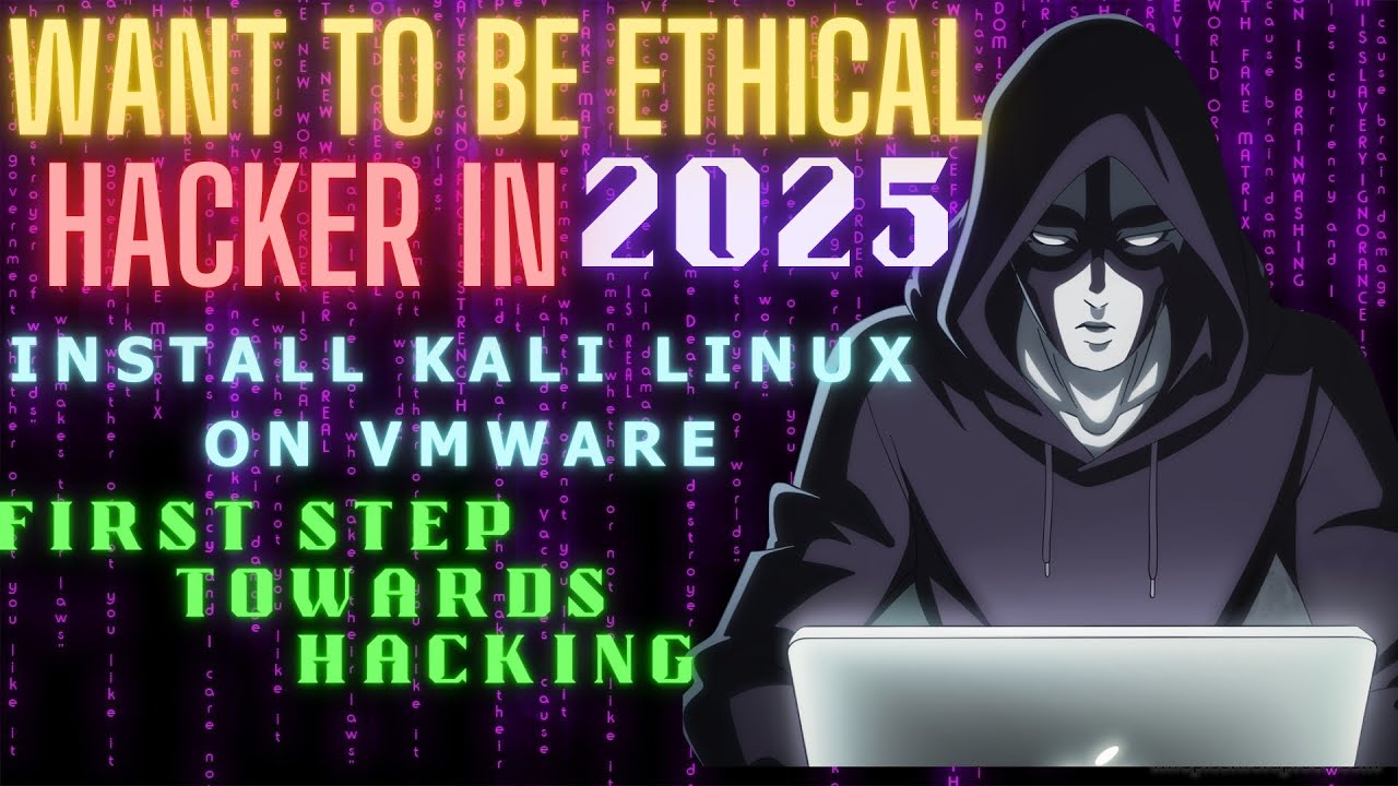 Want to be a Ethical Hacker | Install Kali Linux on VMWARE - YouTube