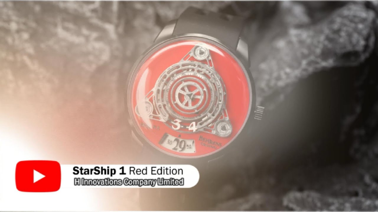 𝐁𝐄𝐇𝐑𝐄𝐍𝐒 - 𝐒𝐭𝐚𝐫𝐒𝐡𝐢𝐩 𝟏 (𝐒𝐩𝐞𝐜𝐢𝐚𝐥 𝐑𝐞𝐝 𝐄𝐝𝐢𝐭𝐢𝐨𝐧) Automatic Wristwatch - YouTube