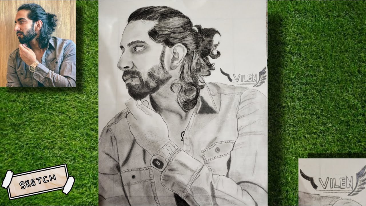 Portrait of Vilen | Realistic Sketch - YouTube