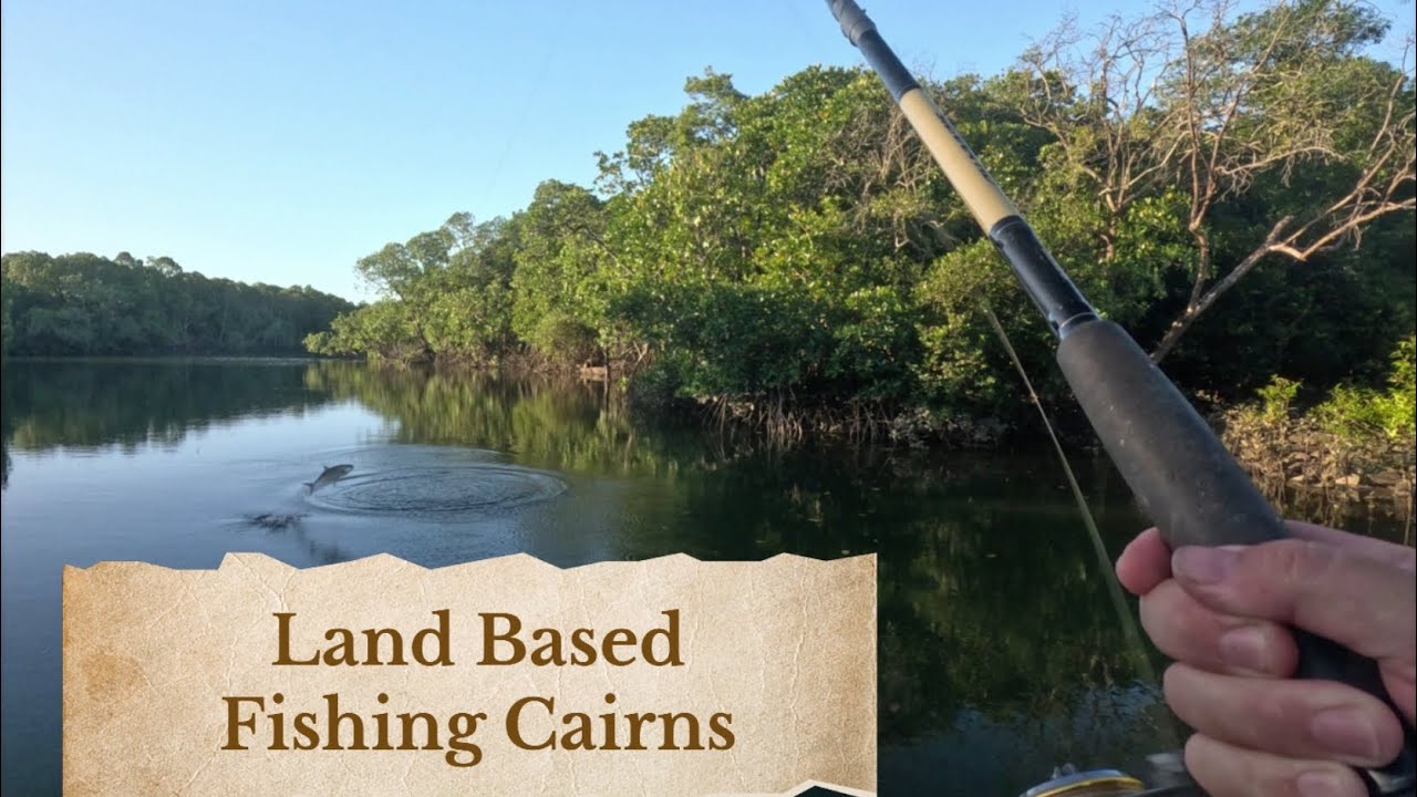 Land Based Fishing Cairns - YouTube