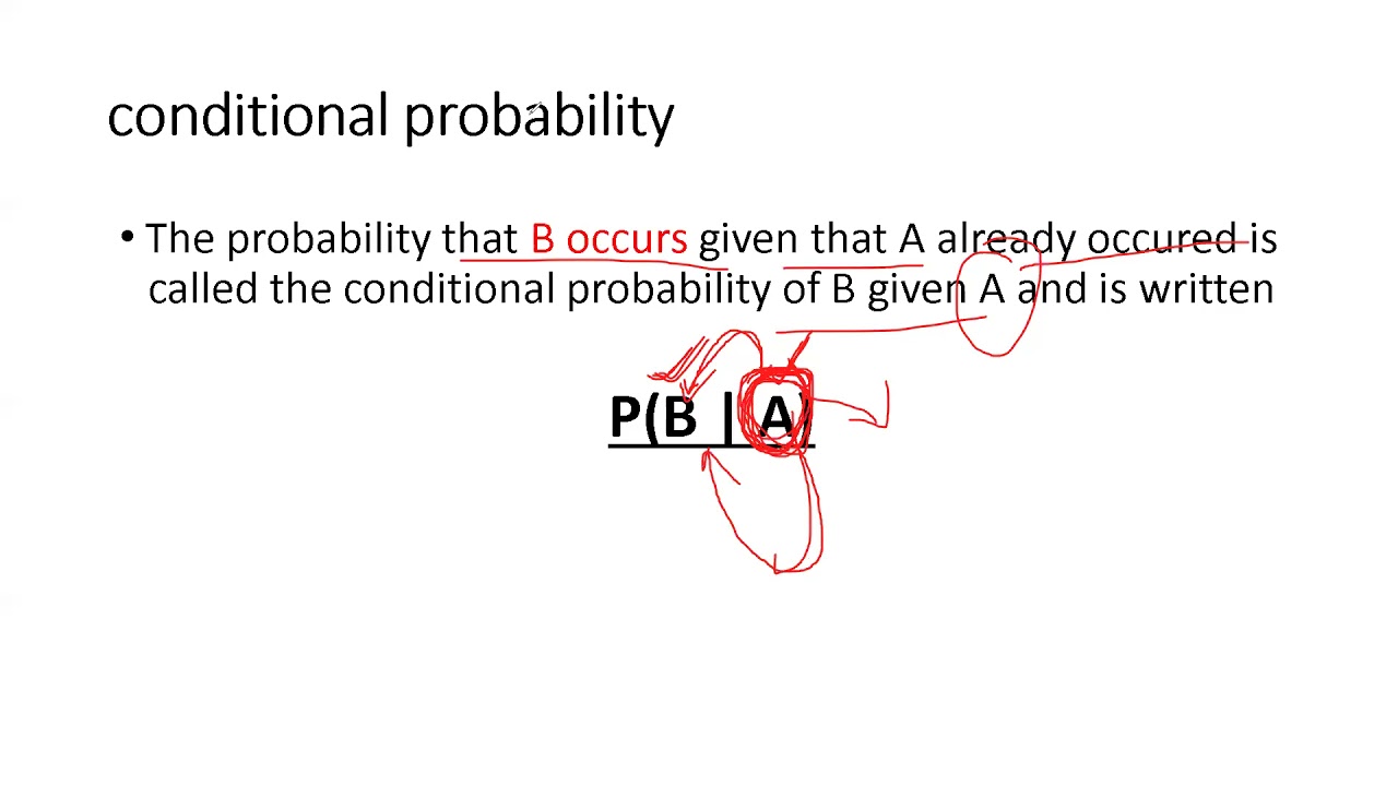 Conditional Probability and Independence 01 - YouTube