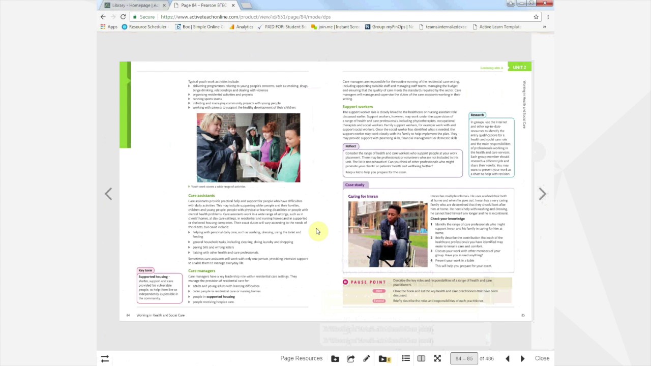 A quick guide: ActiveLearn Digital Service for your BTEC Nationals ...