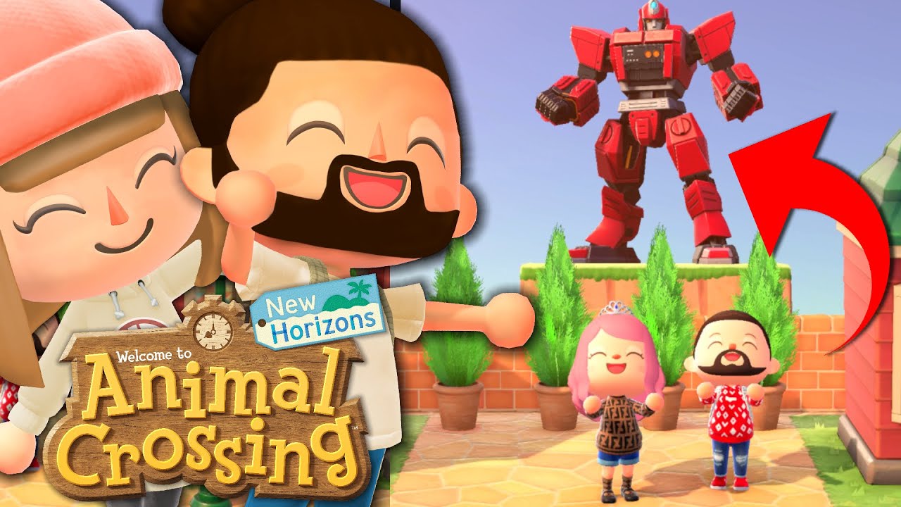 ON CONSTRUIT LE ROBOT DES ABONNÉS ! | ANIMAL CROSSING NEW HORIZONS ...