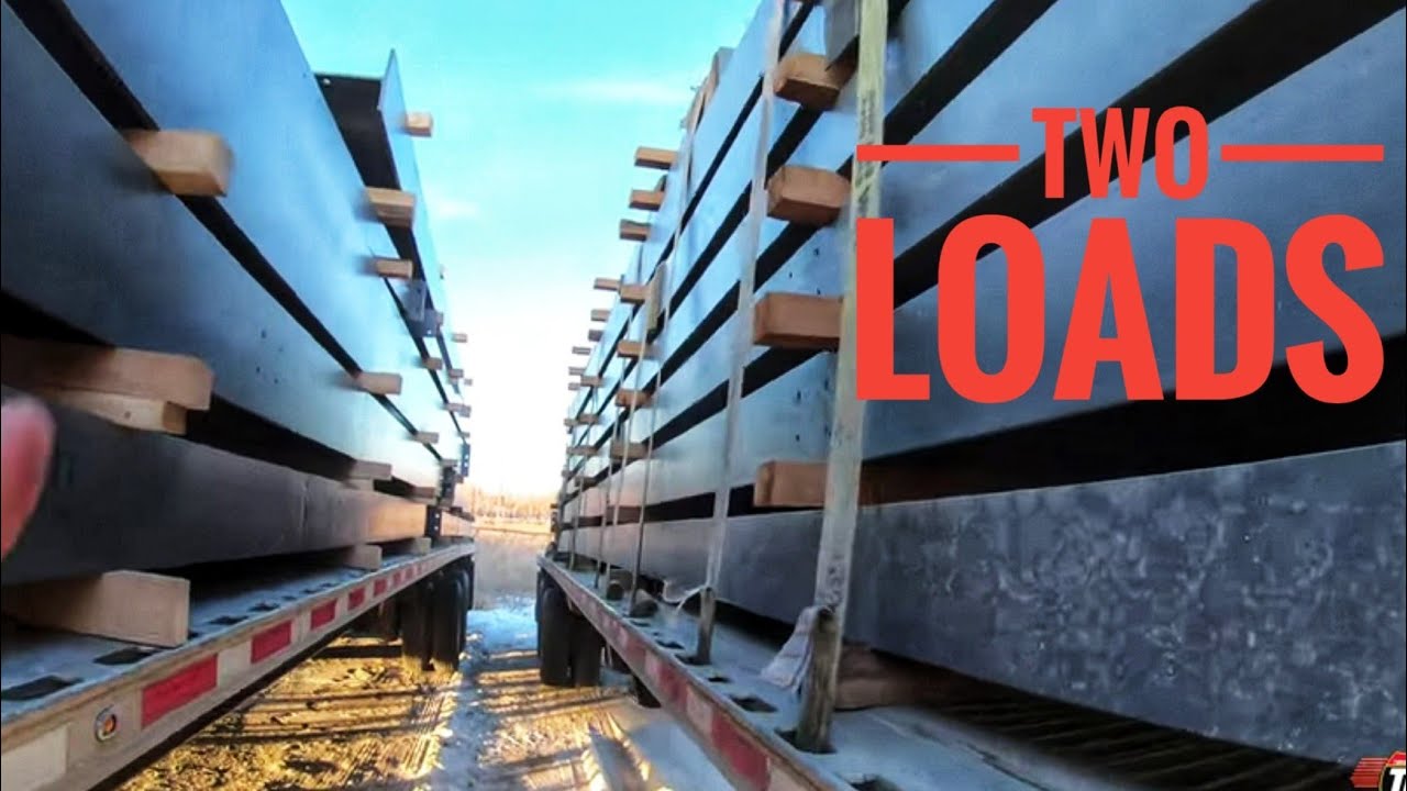 My Trucking Life - TWO STEEL LOADS - #1599 - YouTube