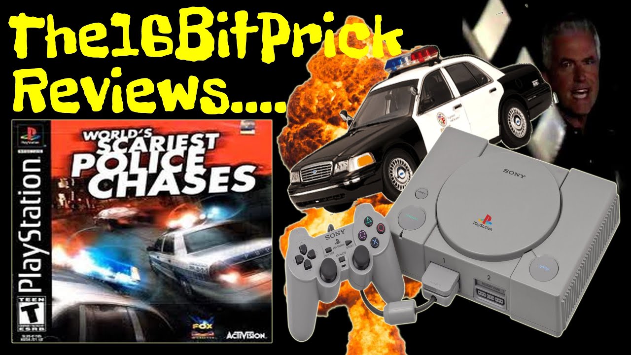 Worlds Scariest Police Chases - PS1 - The16BitPrick - YouTube