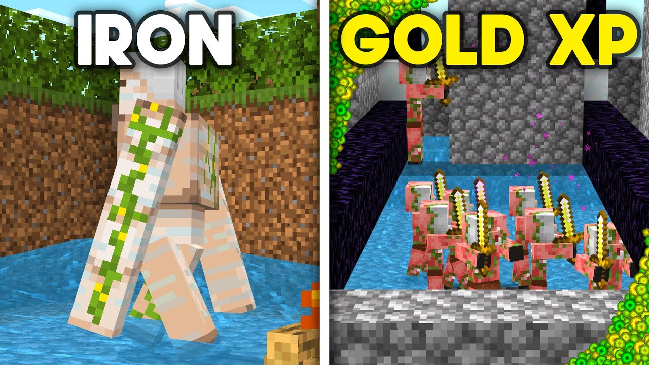 Top 5 AFK Farms for Minecraft Bedrock 1.21 (2025) - YouTube