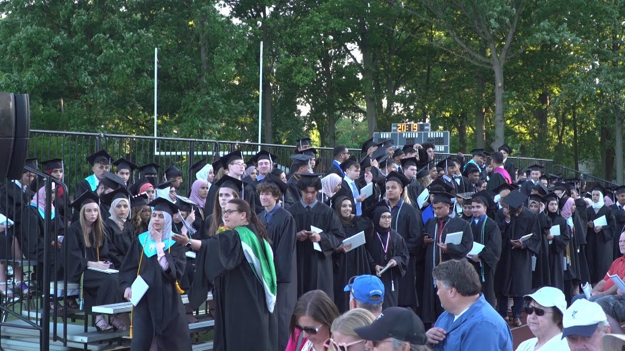 Edsel Ford High School | 2019 Commencement Ceremony | Part 4 - YouTube