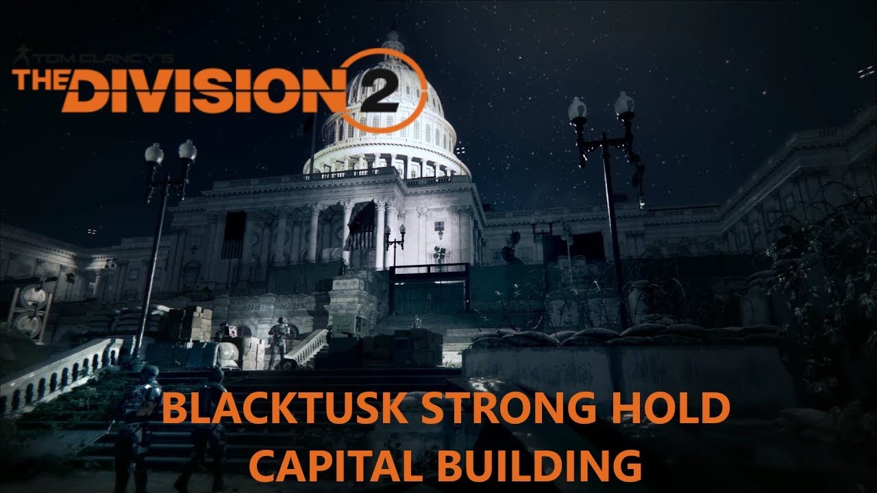 The Division 2 - Invaded Capitol Building Stronghold - Solo [4K] - YouTube