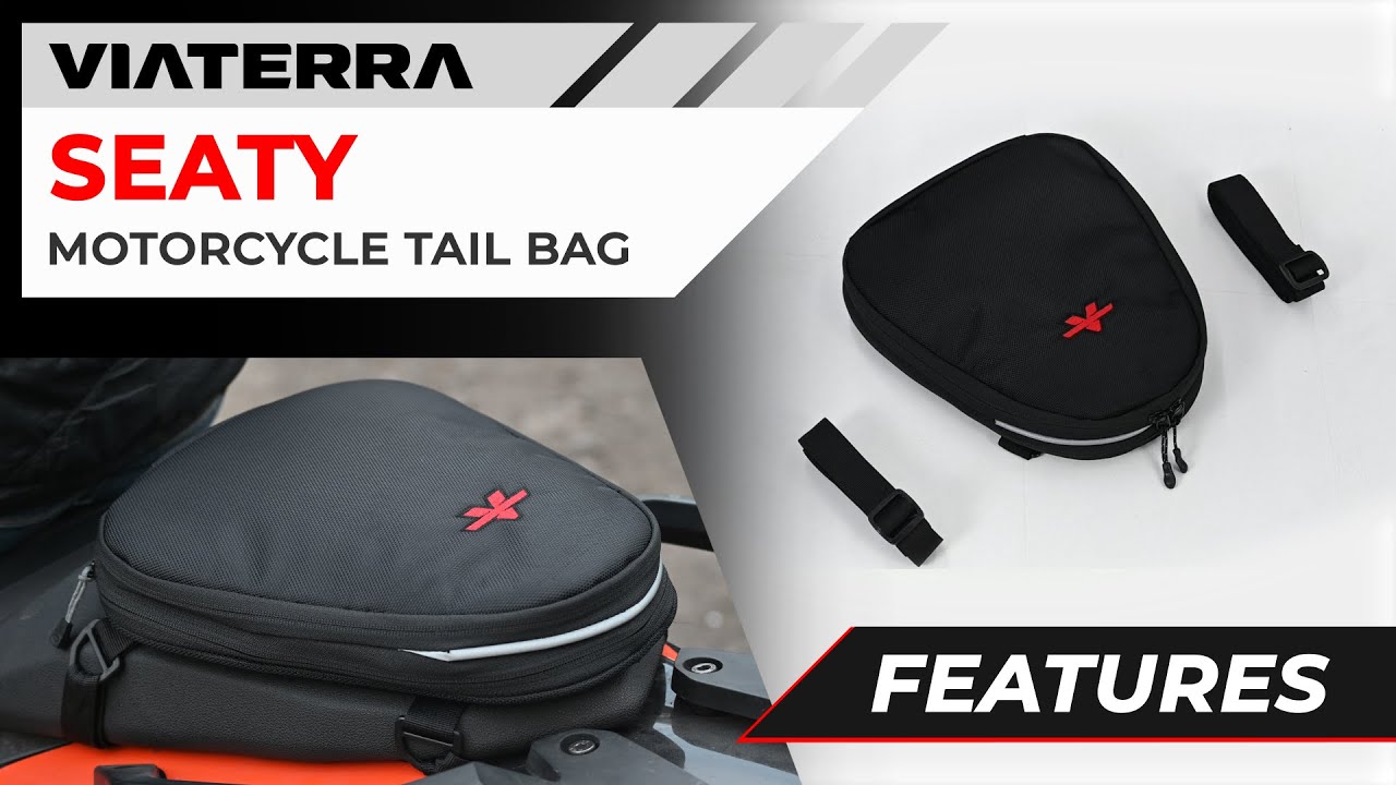 ViaTerra Seaty Tail Bag For Bike | Covenient Seat Bag For Daily Commute ...