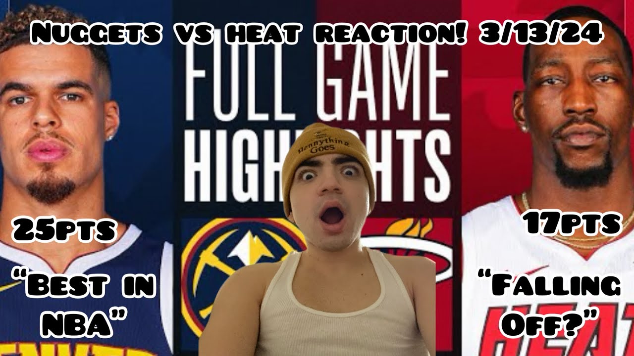 NUGGETS OWN HEAT! NUGGETS at HEAT | FULL GAME HIGHLIGHTS | March 13 ...