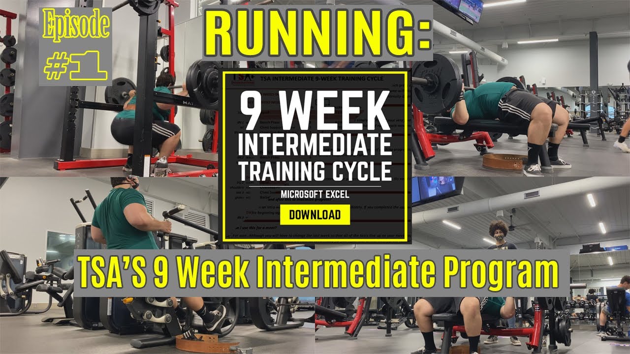 New Program Series! | RUNNING: TSA 9 Week Intermediate Program | Week 1 ...