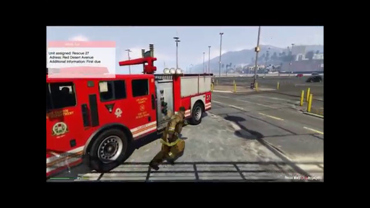 GTA 5 Fire Fighter Mod (There's more than just the engine!!!) - YouTube