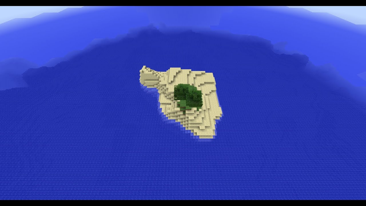 Minecraft - Lonely Island Seed 3 (1.8.7) - YouTube
