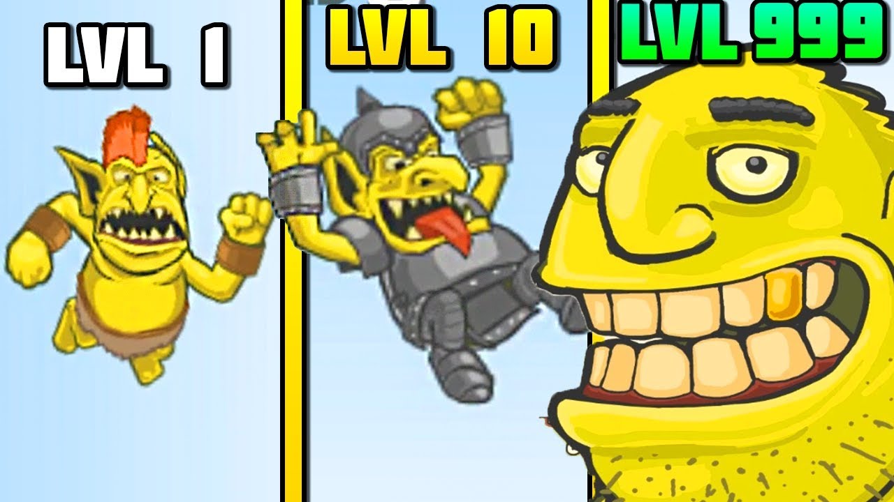 ЭВОЛЮЦИЯ ГОБЛИНА ЧТОБЫ ЗАРАБОТАТЬ НА ЖИЗНЬ В ИГРЕ GO GO GOBLIN - YouTube