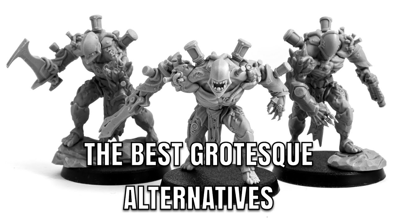 The BEST Grotesque Alternatives for Warhammer 40k Drukhari # ...
