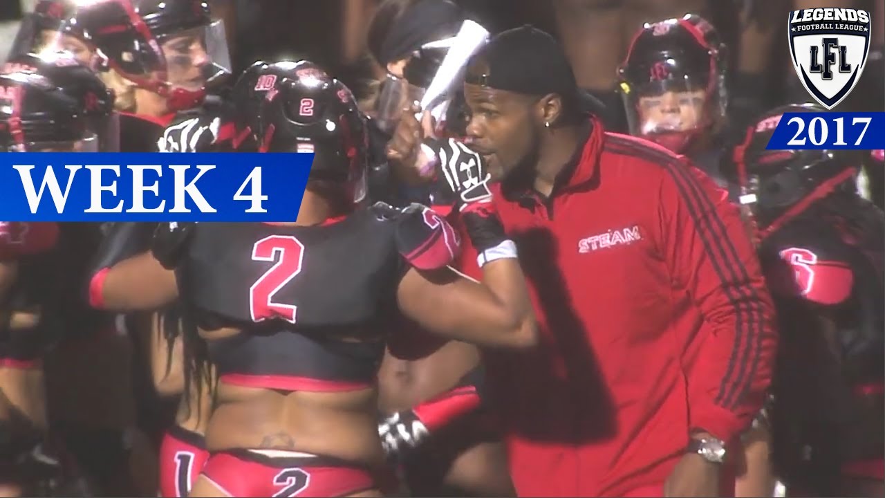 LFL 2017 Highlights | Atlanta Steam vs Pittsburgh Rebellion Week 4 ...